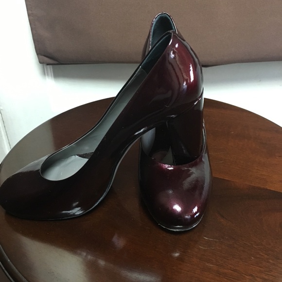 Theory | Shoes | Theory Patent Leather Made In Italy Heel Pumps | Poshmark